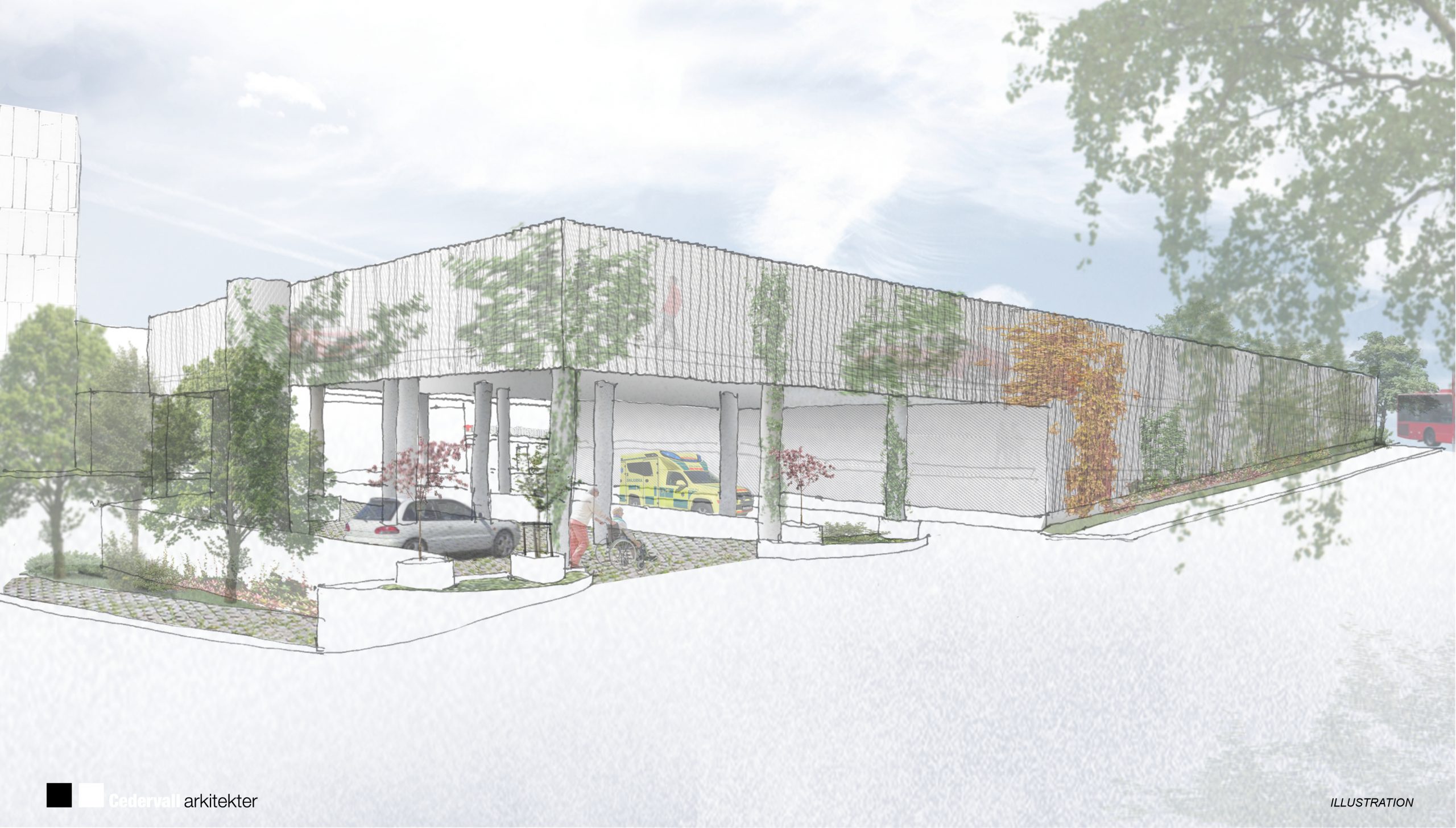 Bygger parkeringshus i Södertälje - Betonmast