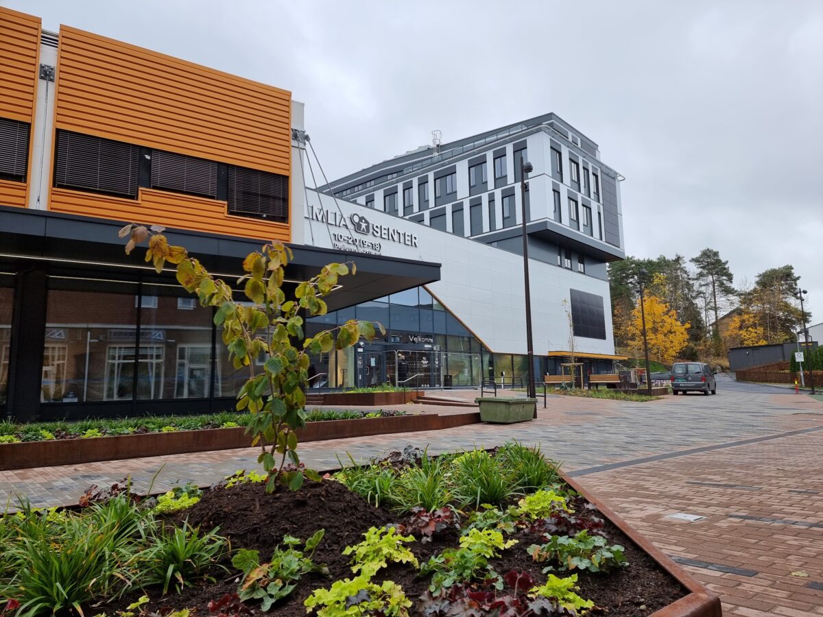 Vellykket samarbeid på nye Holmlia senter - Betonmast