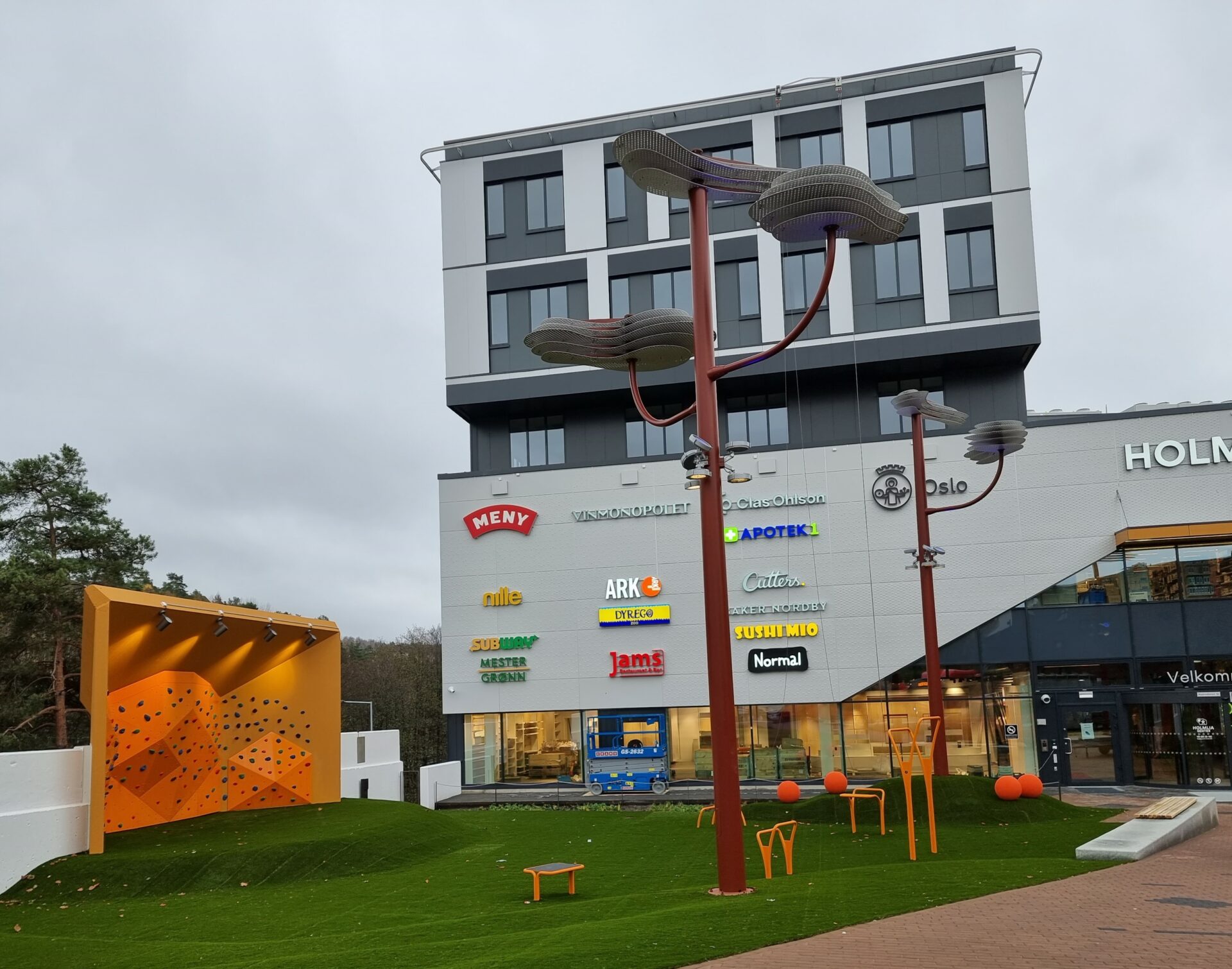 Vellykket samarbeid på nye Holmlia senter - Betonmast