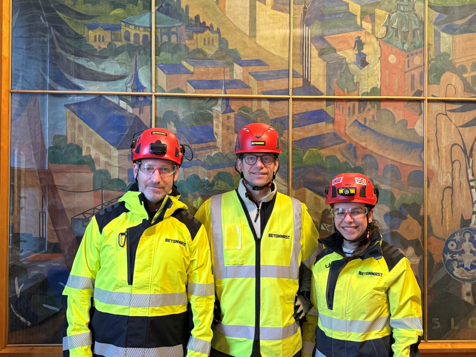 Utvider og rehabiliterer Stovner skole - Betonmast